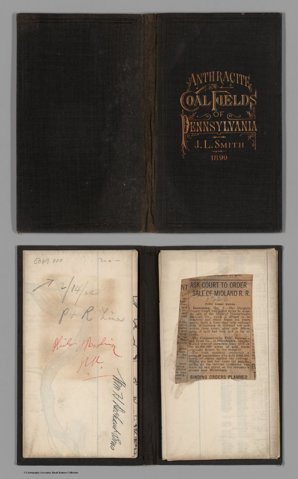 Covers: Anthracite Coal Fields Of Pennsylvania J.L. Smith 1899 - David ...