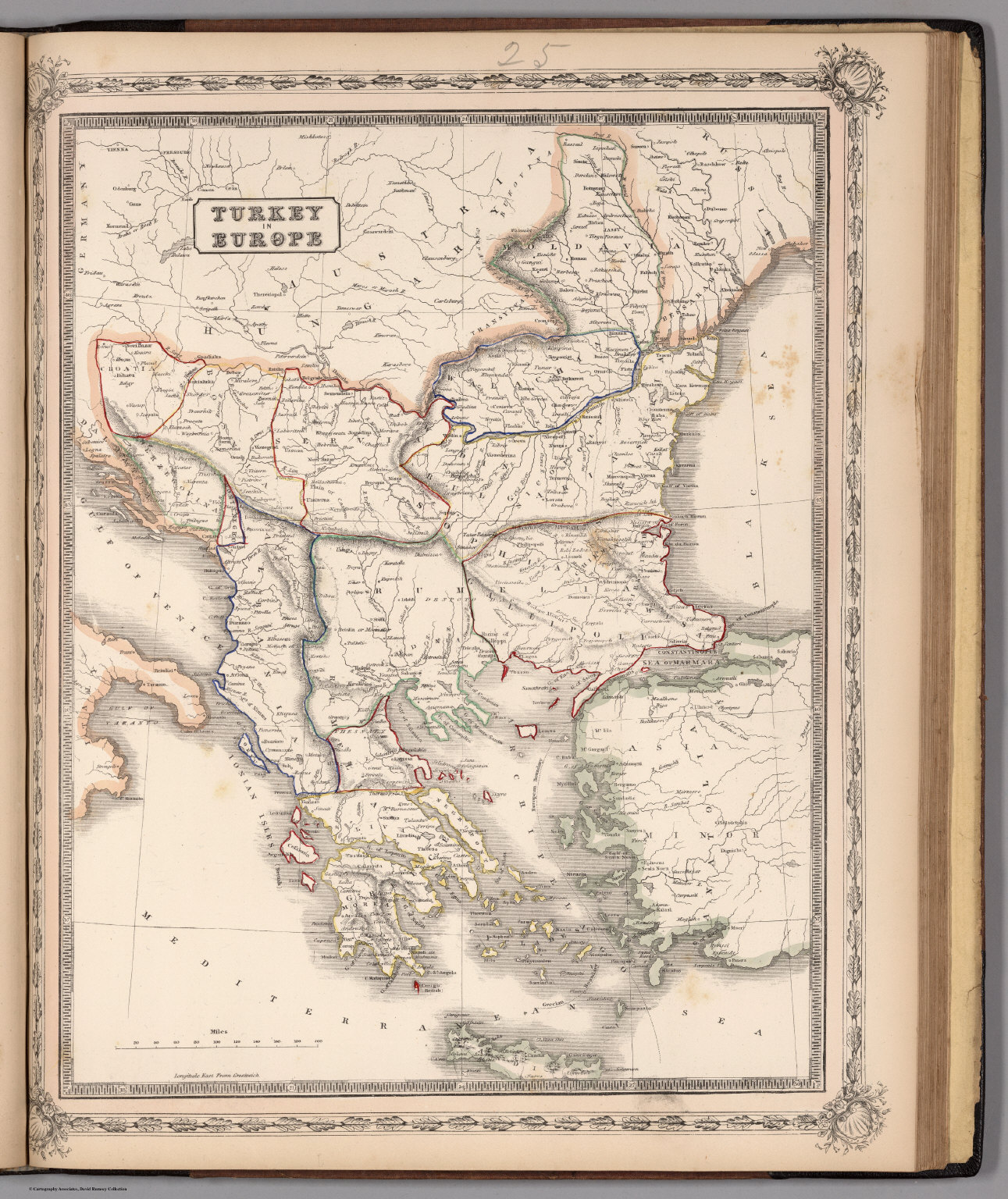 Turkey in Europe. - David Rumsey Historical Map Collection