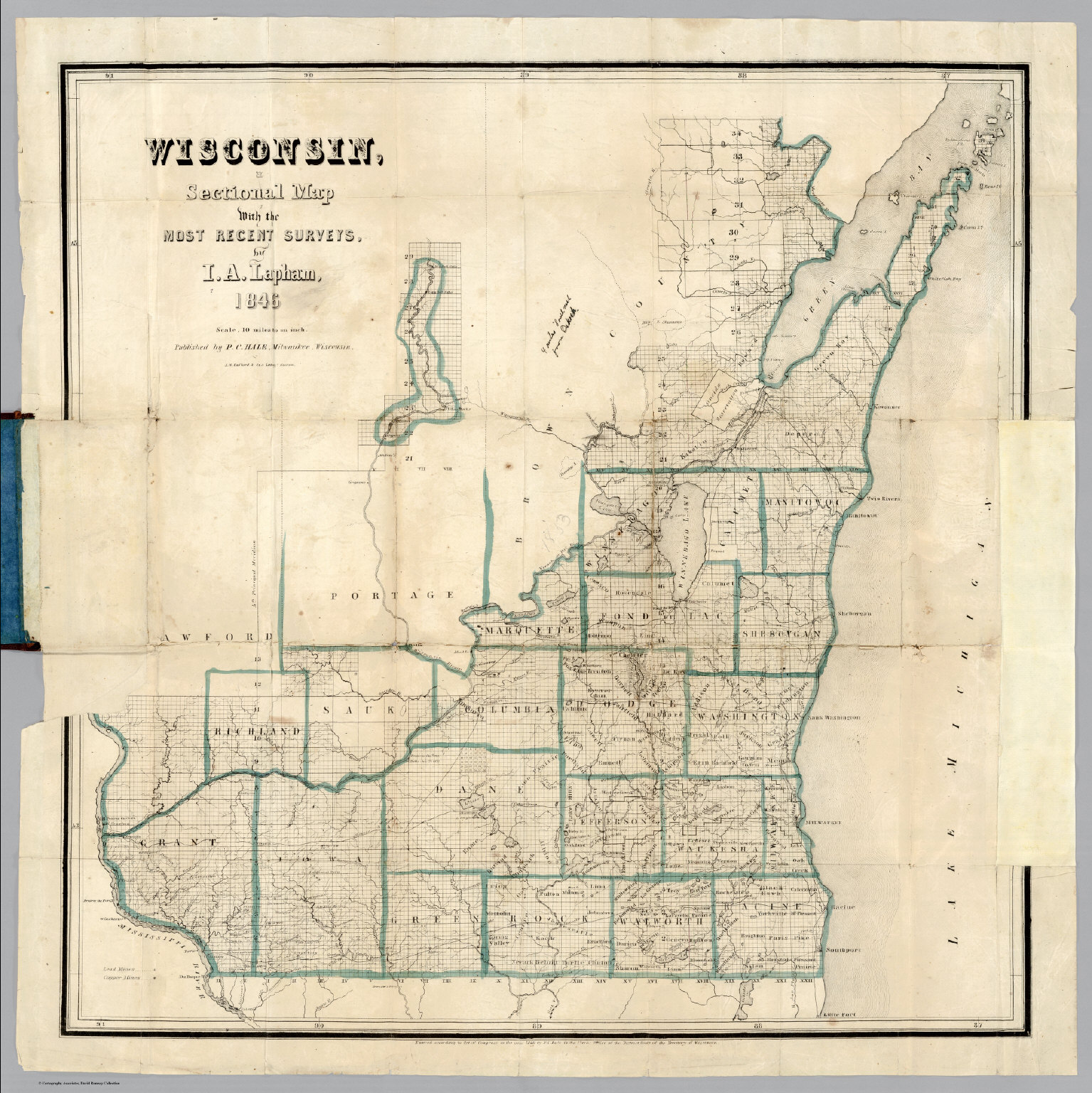 Wisconsin Sectional Map - David Rumsey Historical Map Collection