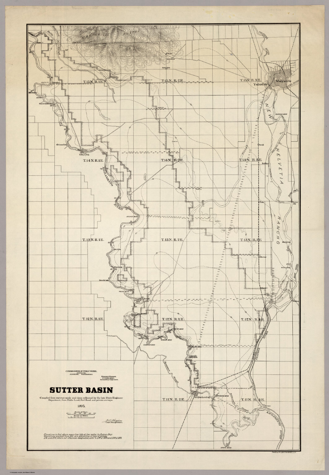 Sutter Basin - David Rumsey Historical Map Collection