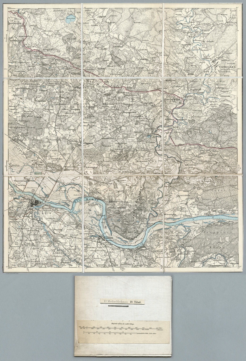 10. Medischkehmen. (18. Tilsit). (Germany) - David Rumsey Historical ...