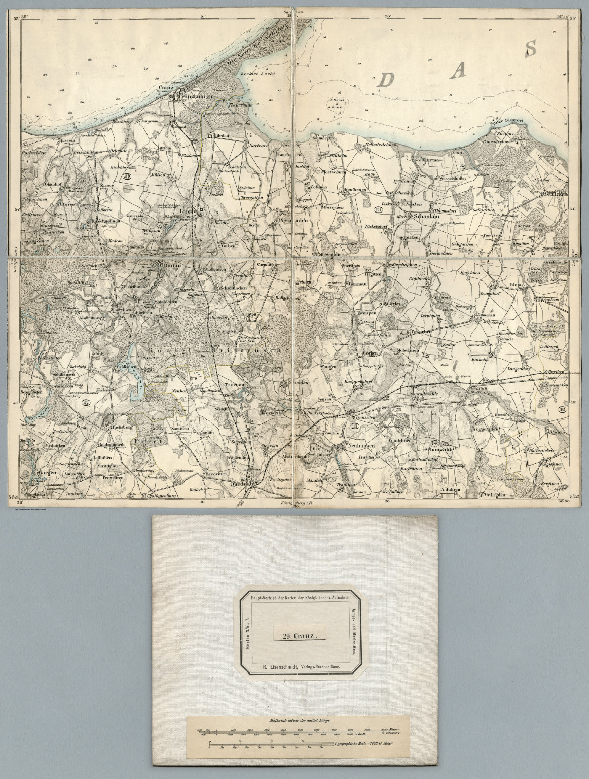 29. Cranz. (Germany) - David Rumsey Historical Map Collection