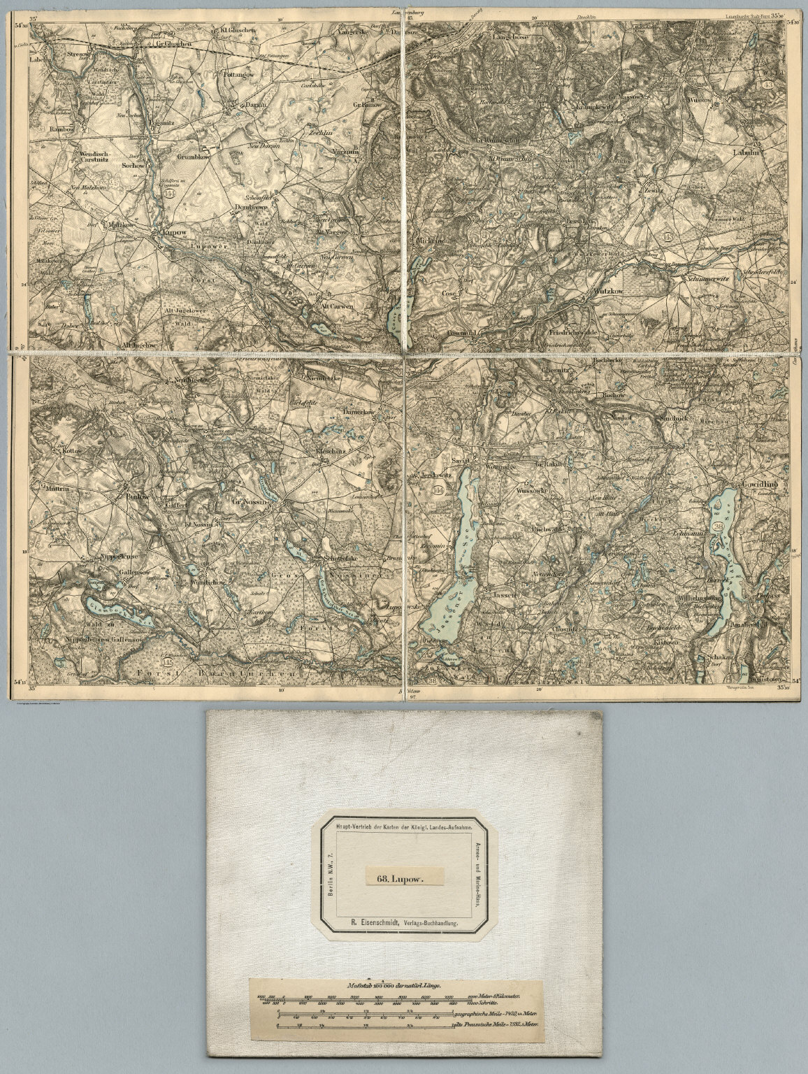 68. Lupow. (Germany) - David Rumsey Historical Map Collection