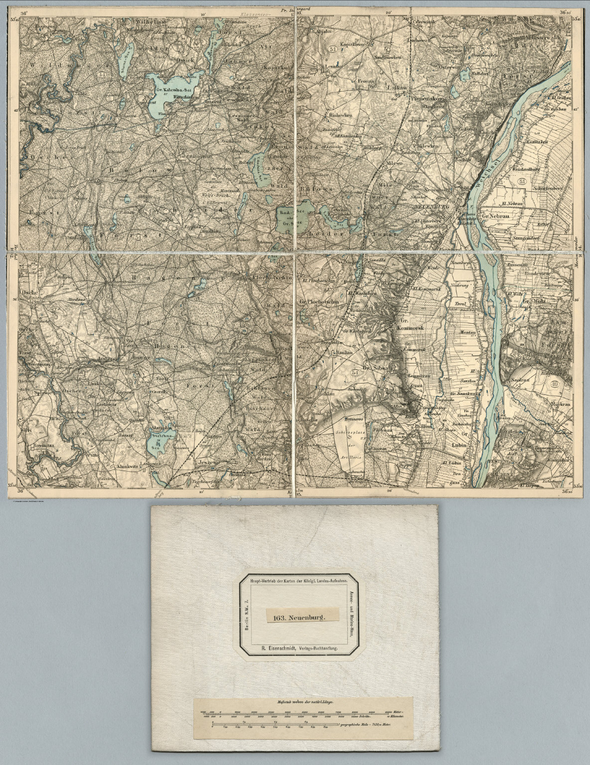 163. Neuenburg. (Germany) - David Rumsey Historical Map Collection