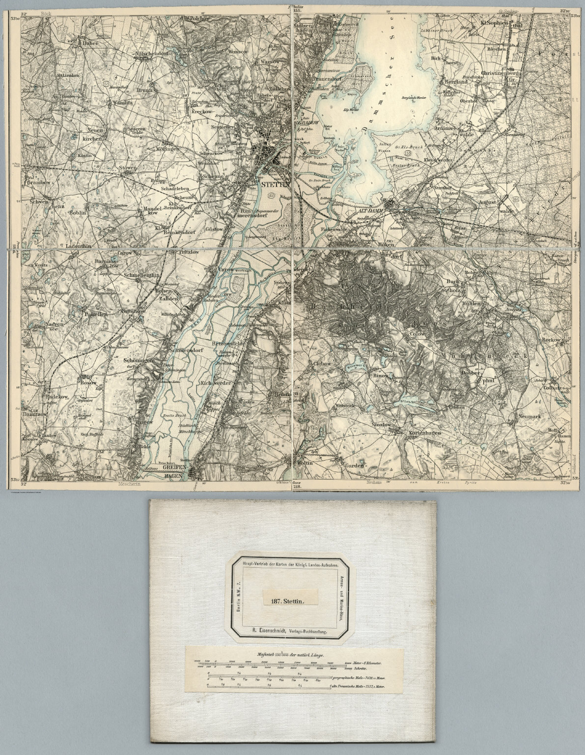 187. Stettin. (Germany) - David Rumsey Historical Map Collection