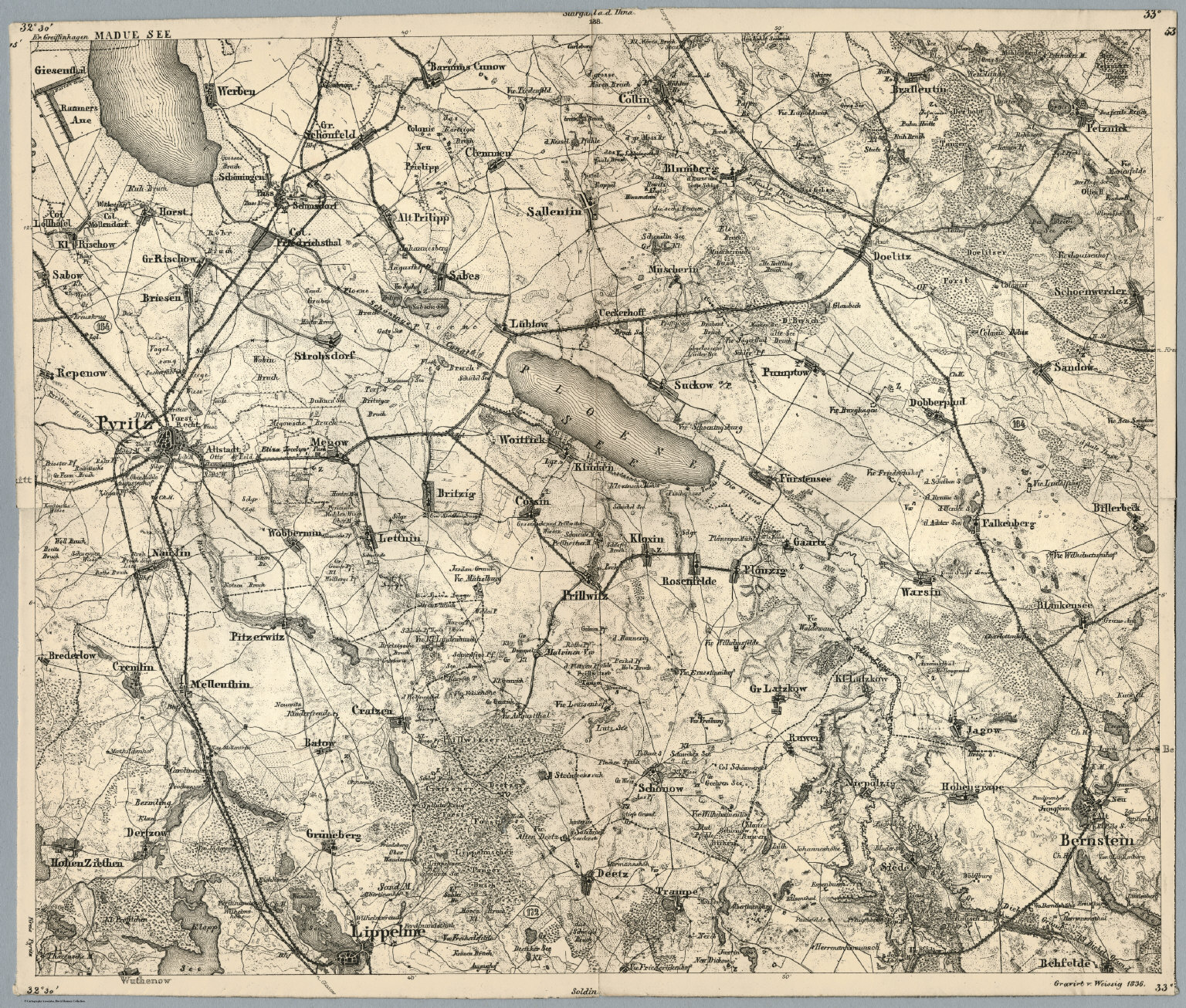 Composite: 219. Pyritz. (Germany) - David Rumsey Historical Map Collection