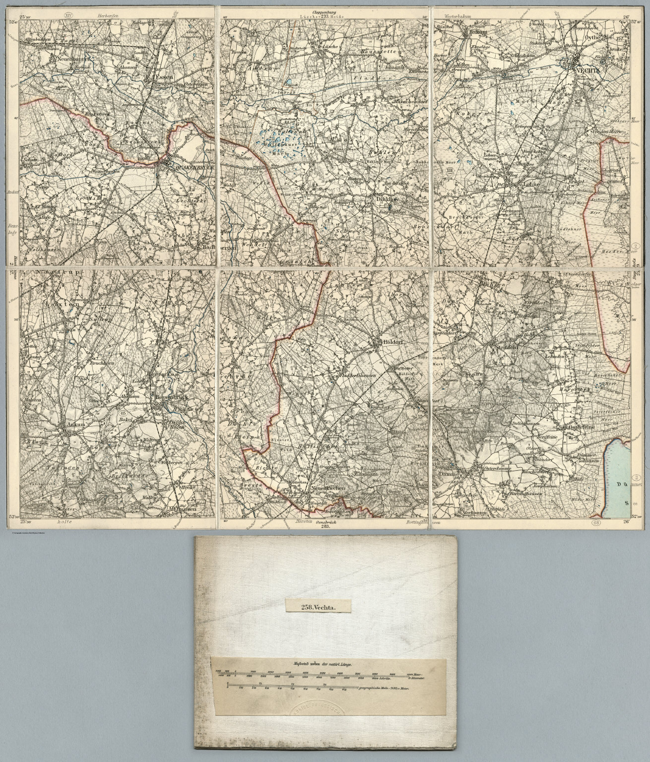 258. Vechta. - David Rumsey Historical Map Collection