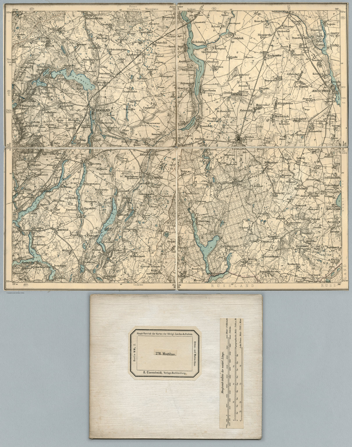 278. Mogilno. - David Rumsey Historical Map Collection