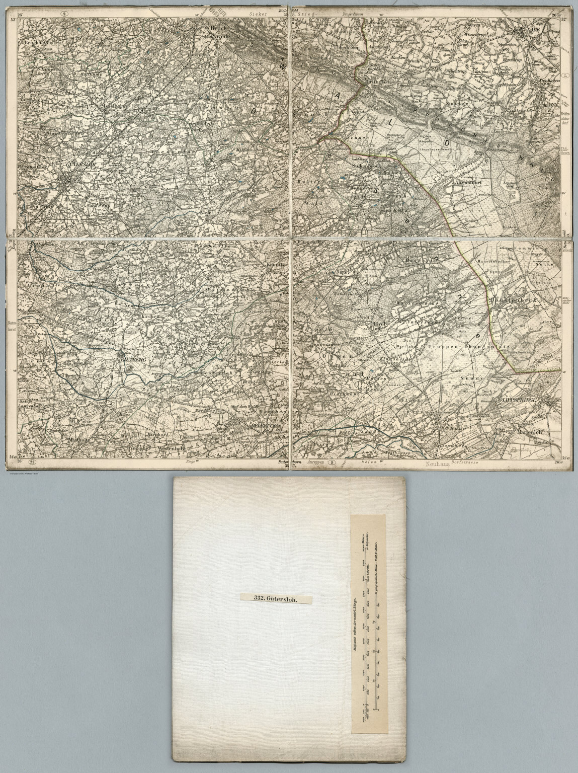 332. Gutersloh. - David Rumsey Historical Map Collection