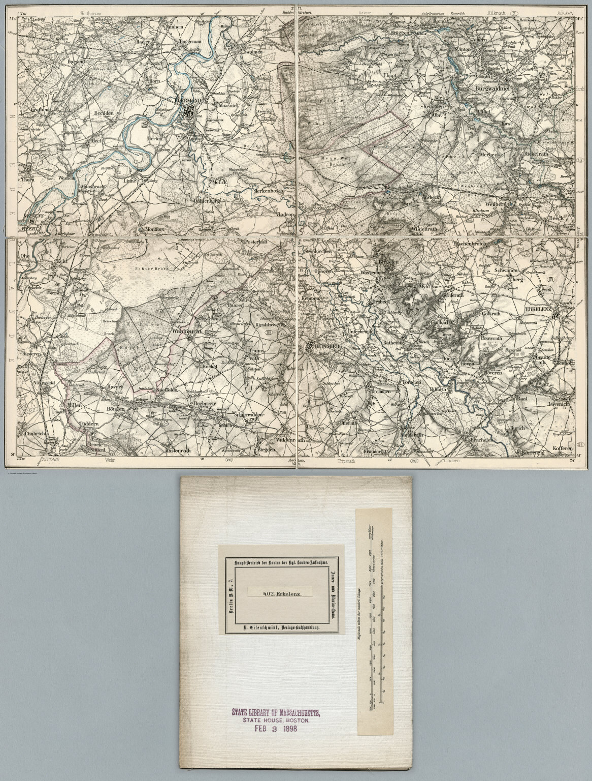 402. Erkelenz. - David Rumsey Historical Map Collection
