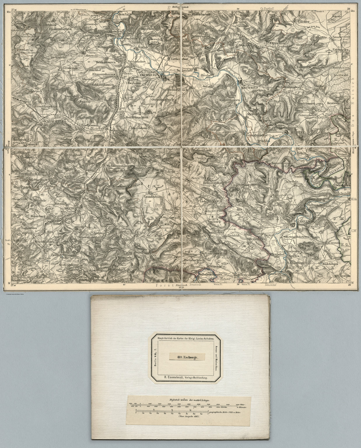 410. Eschwege. - David Rumsey Historical Map Collection