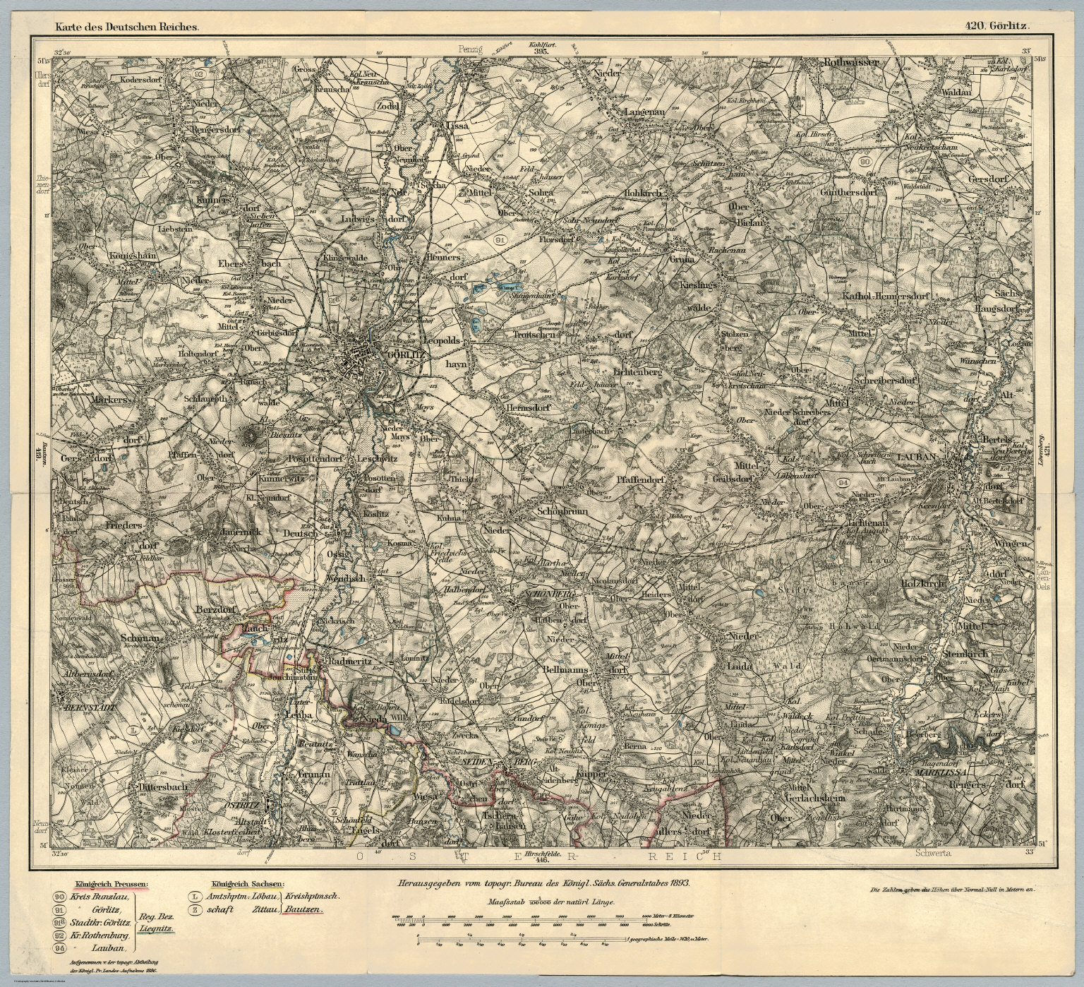 Composite: 420. Gorlitz. - David Rumsey Historical Map Collection