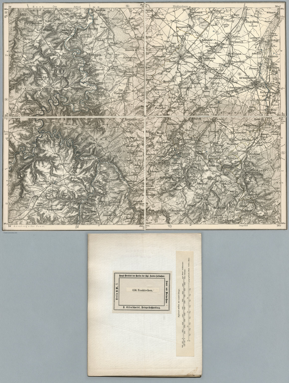 456. Euskirchen. - David Rumsey Historical Map Collection