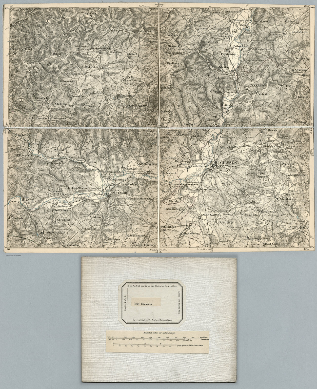 460. Giessen. - David Rumsey Historical Map Collection