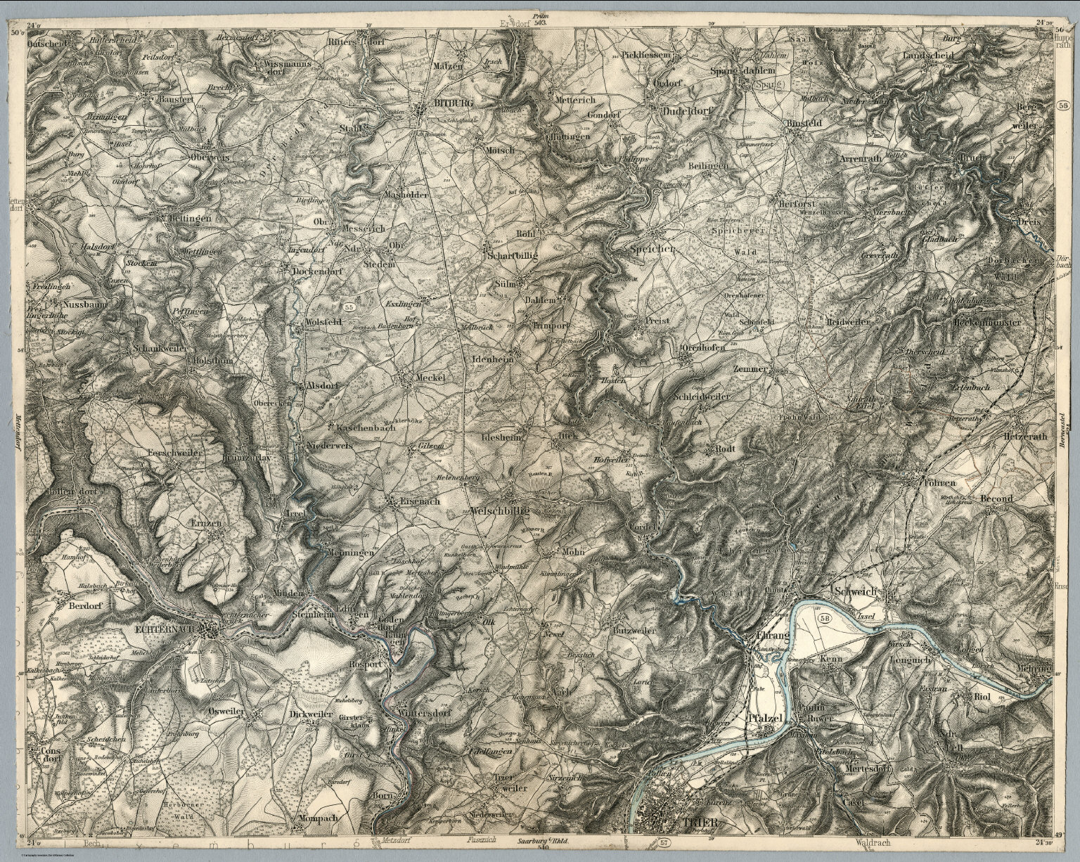 Composite: 523. Trier. - David Rumsey Historical Map Collection
