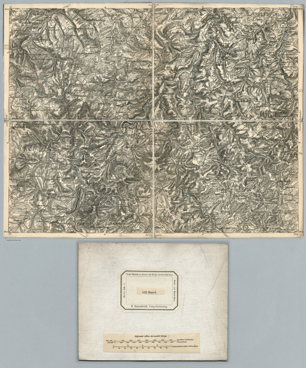 542. Kusel. - David Rumsey Historical Map Collection