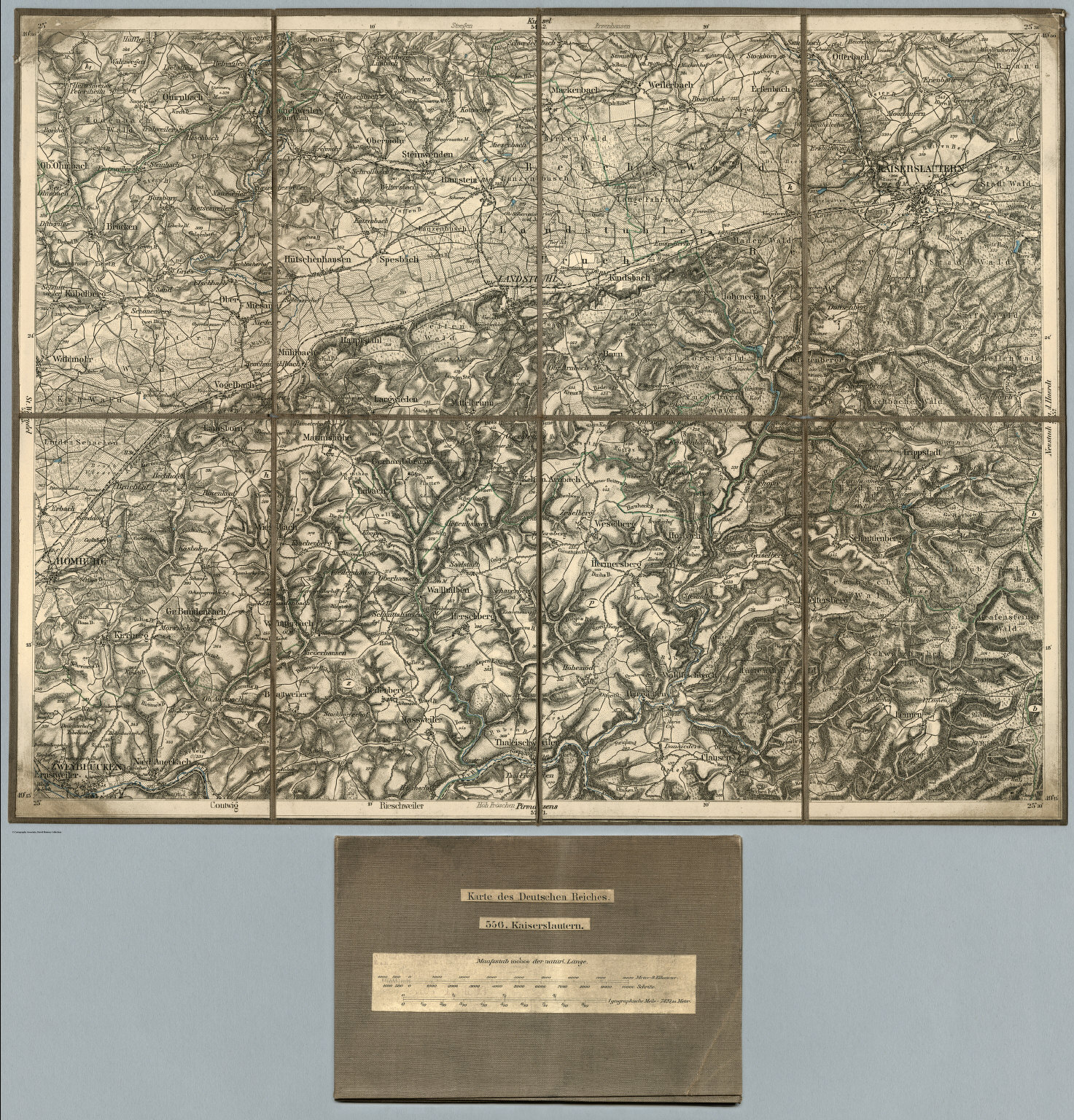 556. Kaiserslautern. - David Rumsey Historical Map Collection
