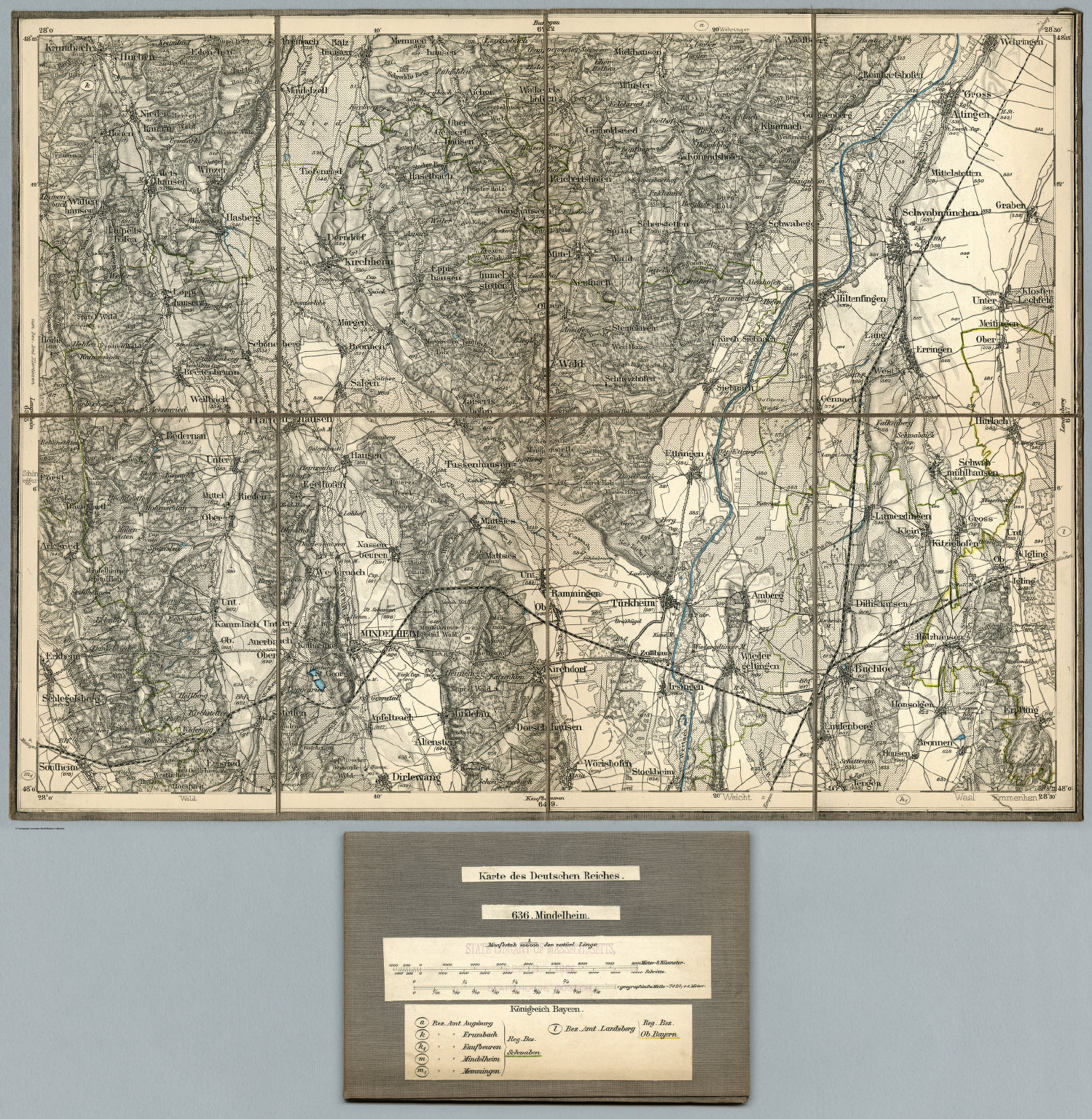 636. Mindelheim. - David Rumsey Historical Map Collection