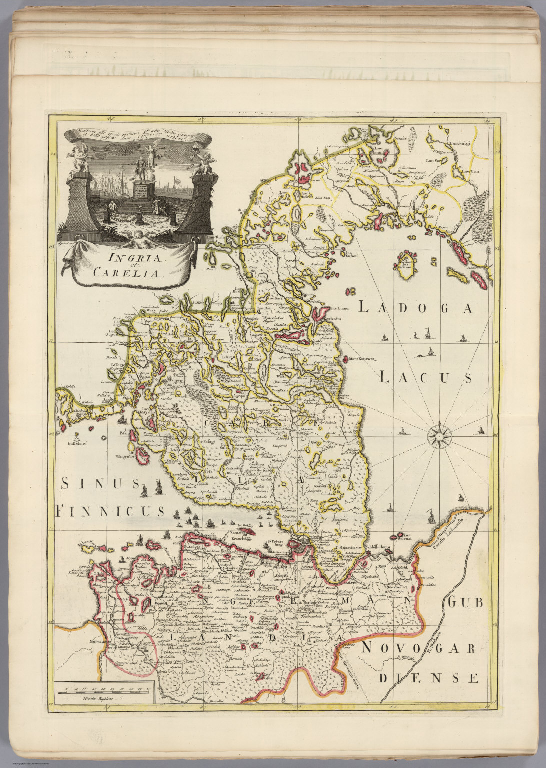 Ingria et Carelia - David Rumsey Historical Map Collection