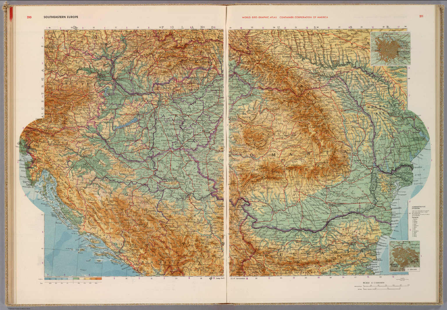 Southeastern Europe. - David Rumsey Historical Map Collection