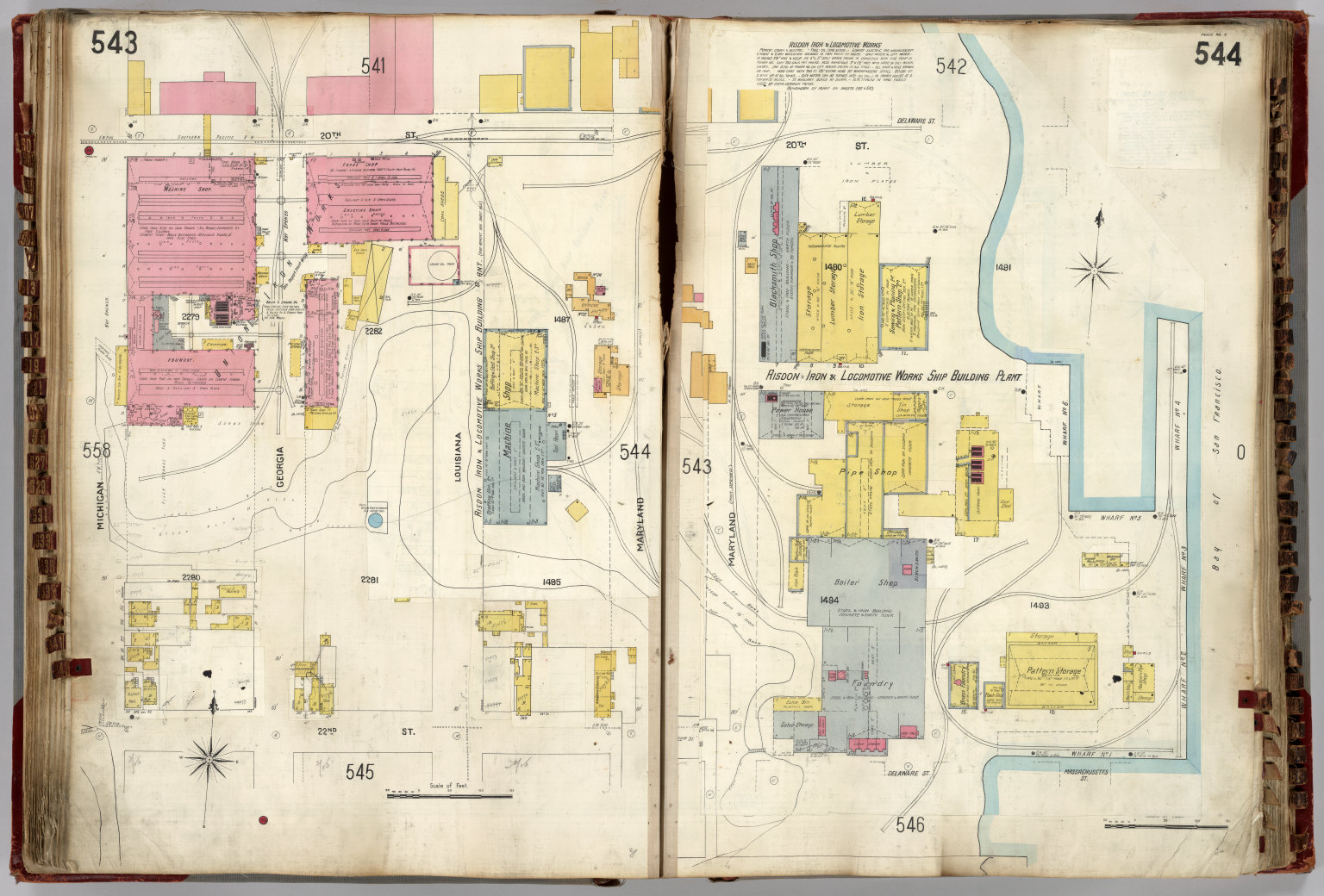 Vol. 5, Page 543-544. San Francisco. - David Rumsey Historical Map ...