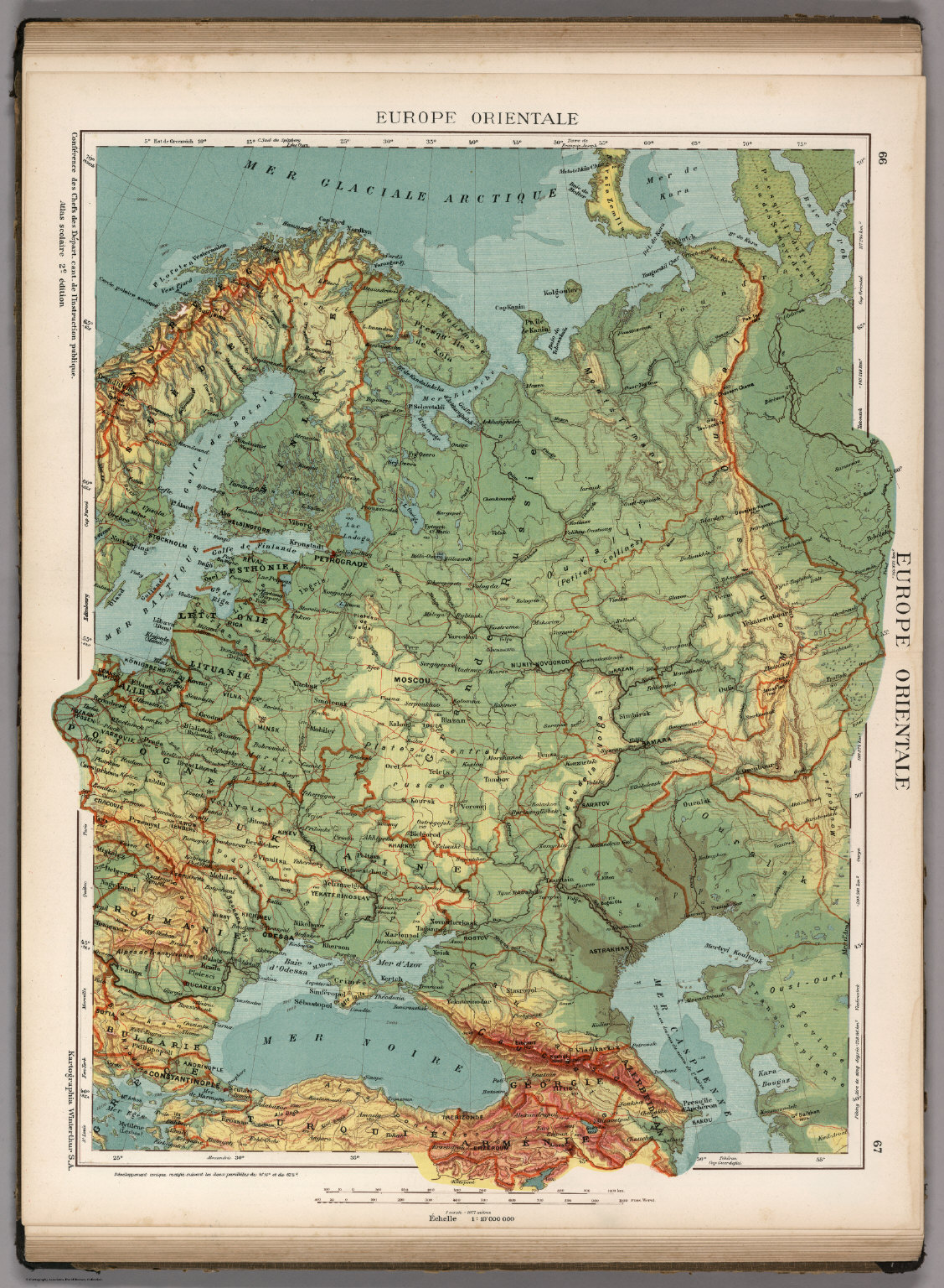 Europe Orientale - David Rumsey Historical Map Collection
