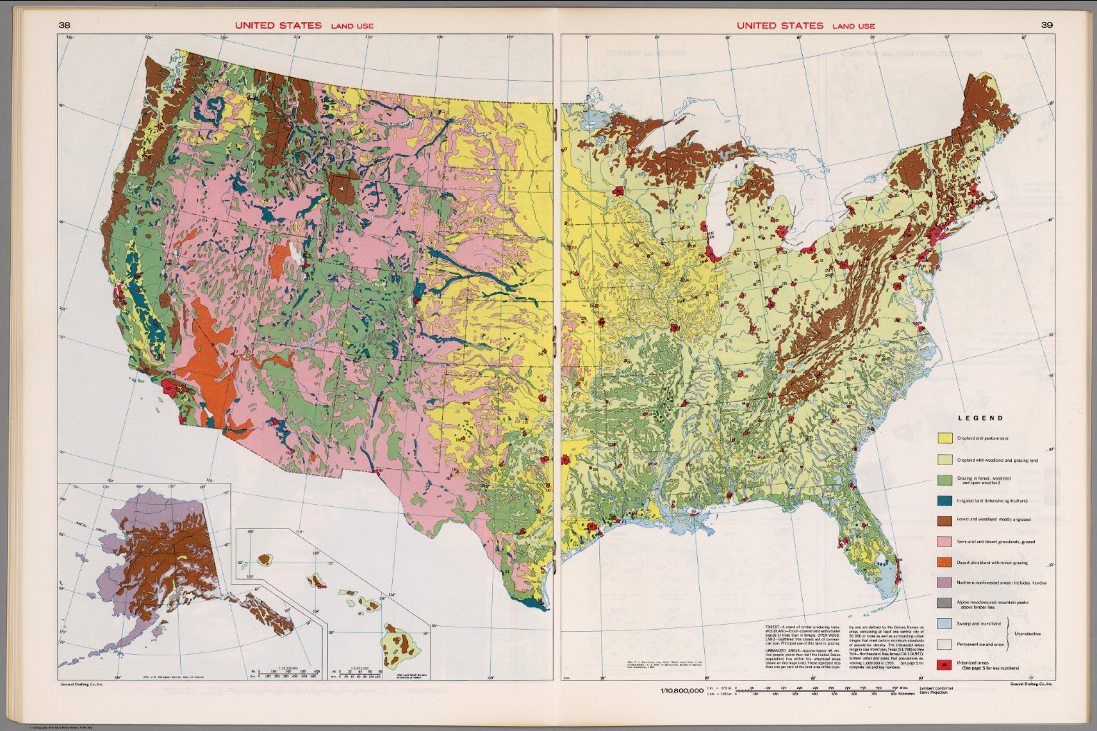 United States Land Use. - David Rumsey Historical Map Collection