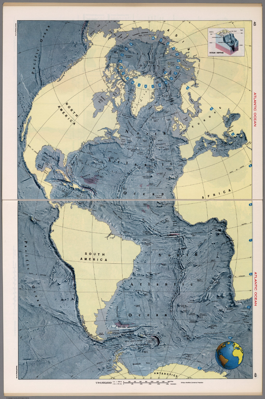 Atlantic Ocean. - David Rumsey Historical Map Collection