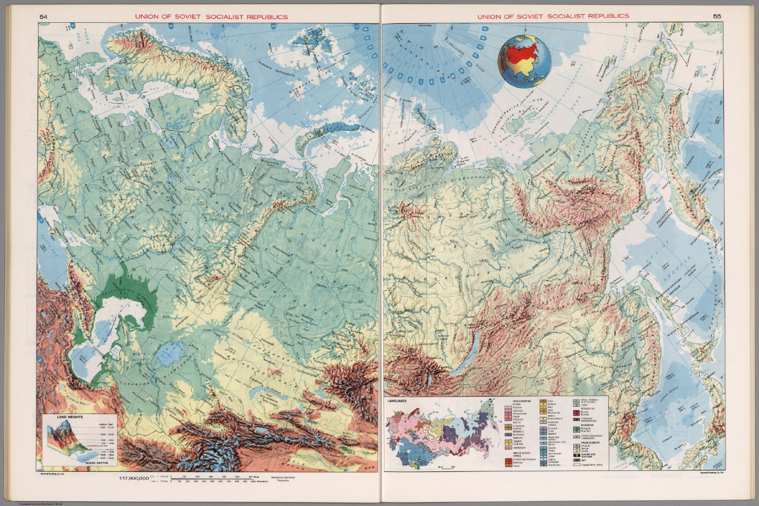 Union of Soviet Socialist Republics. - David Rumsey Historical Map ...