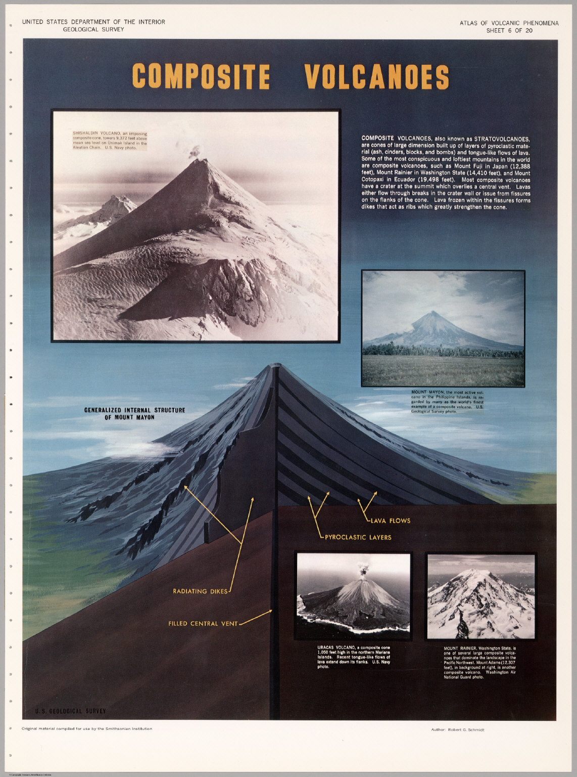 Composite Volcanoes. - David Rumsey Historical Map Collection