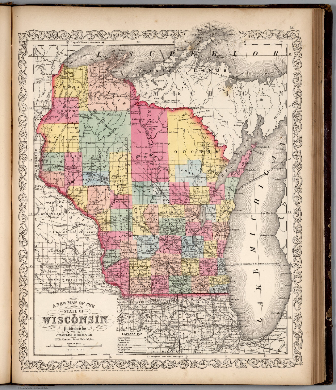 Wisconsin. - David Rumsey Historical Map Collection
