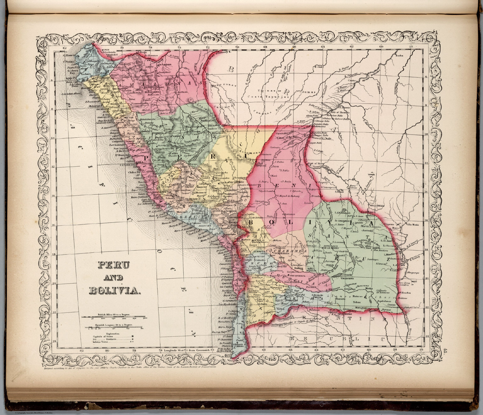 Peru and Bolivia. - David Rumsey Historical Map Collection