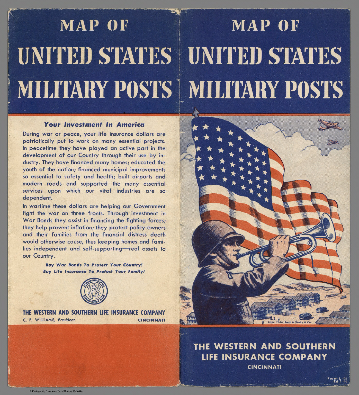 Covers: Map of United States Military Posts. - David Rumsey Historical ...