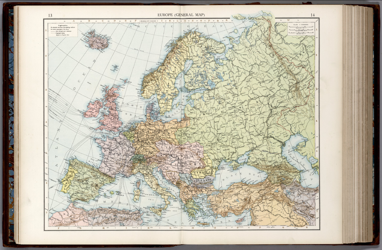 Europe General Map - David Rumsey Historical Map Collection