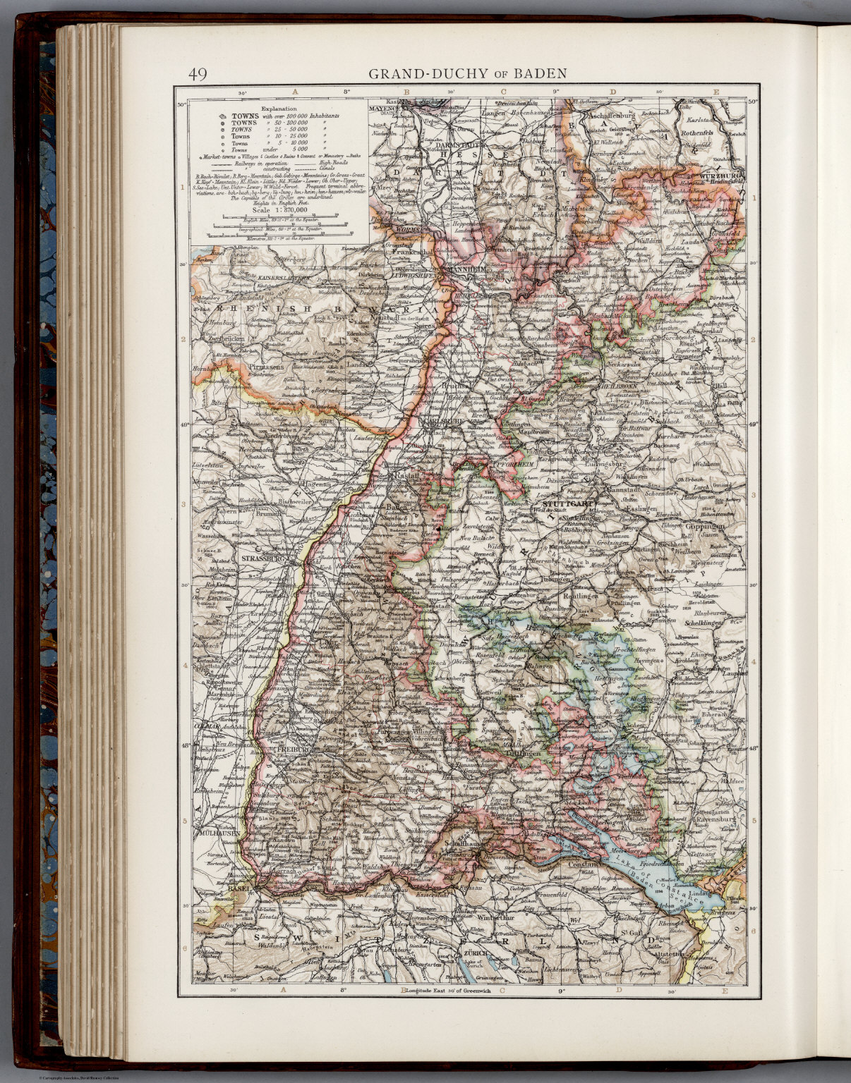 Grand-Duchy of Baden - David Rumsey Historical Map Collection