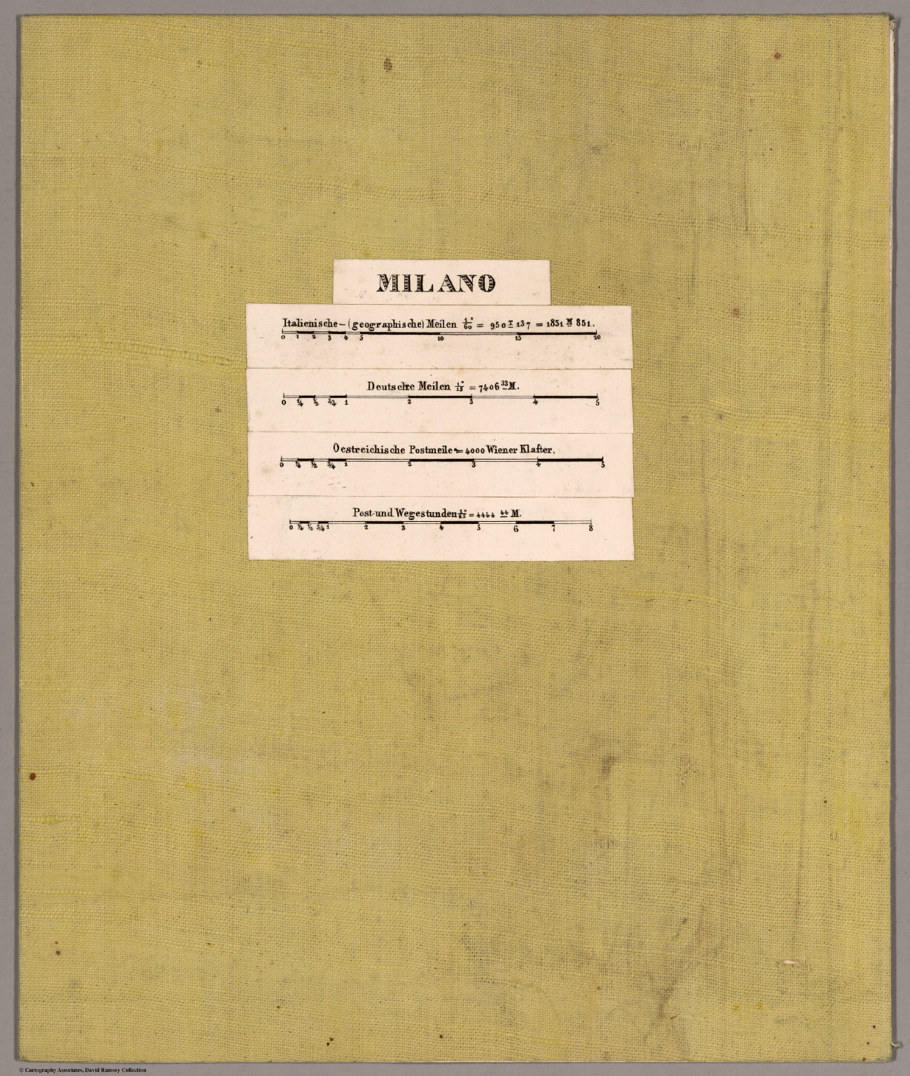 Covers: Milano - David Rumsey Historical Map Collection