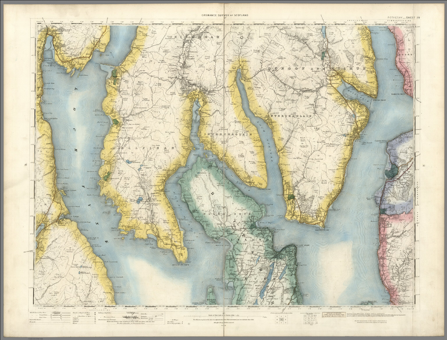 Volume 1: Sheet 29 - Rothesay - David Rumsey Historical Map Collection