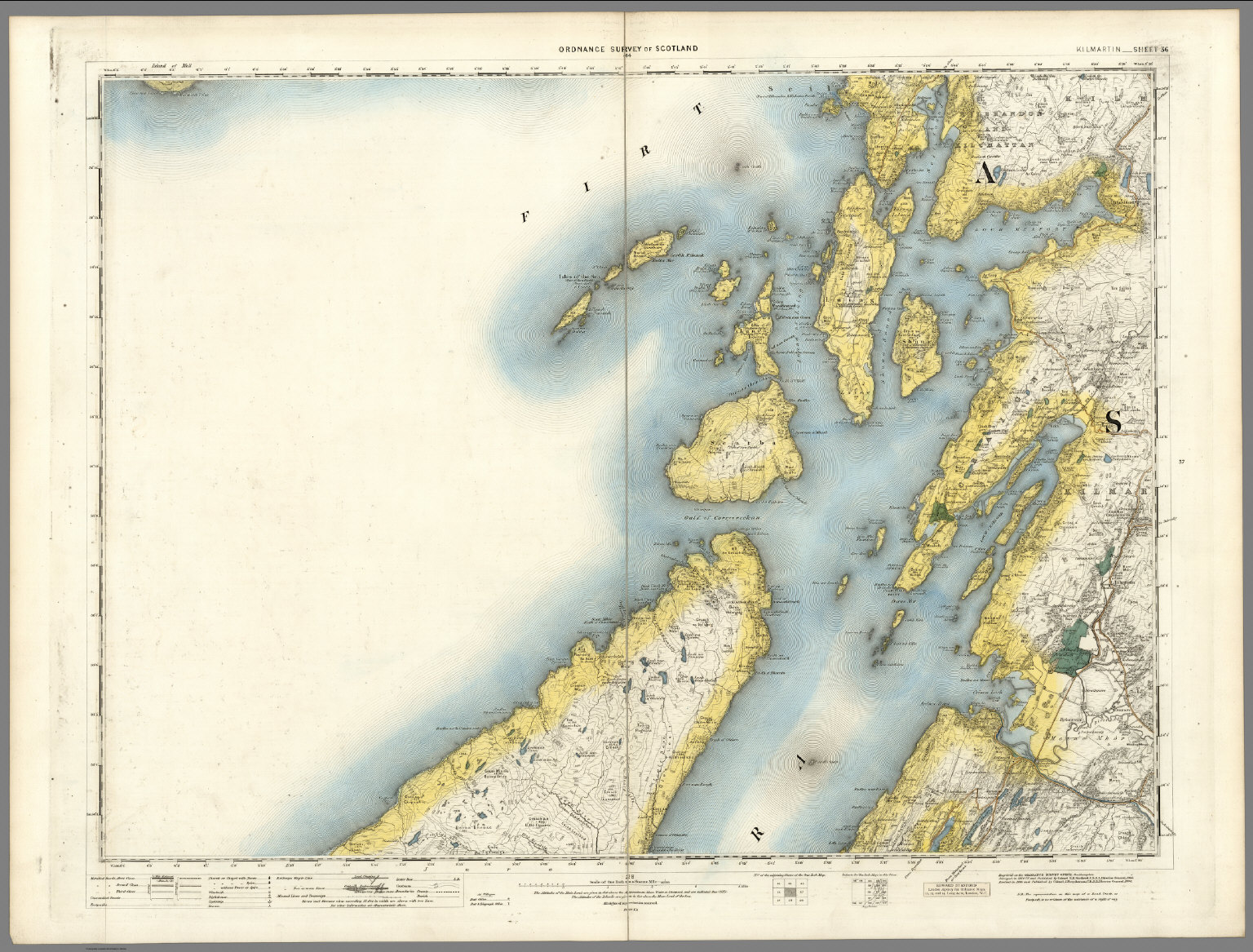 Volume 1: Sheet 36 - Kilmartin - David Rumsey Historical Map Collection