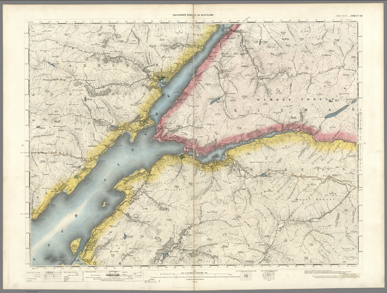 Volume 2: Sheet 53 - Ben Nevis - David Rumsey Historical Map Collection