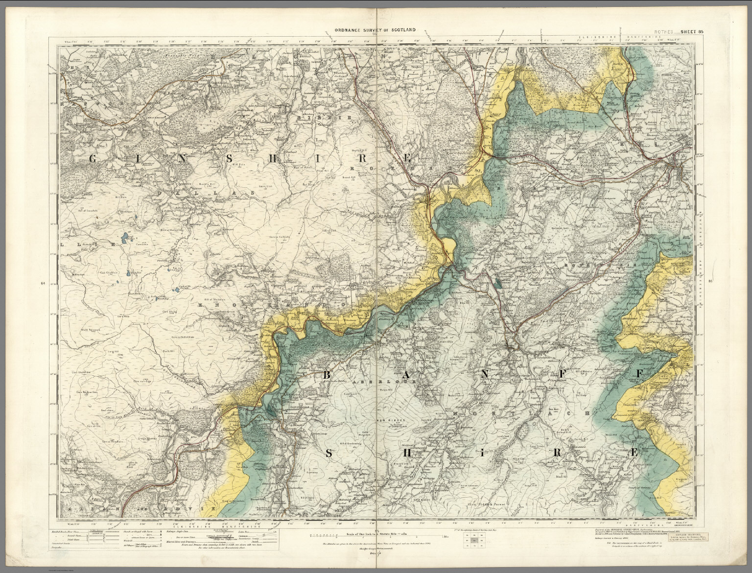Volume 2: Sheet 85 - Rothes - David Rumsey Historical Map Collection