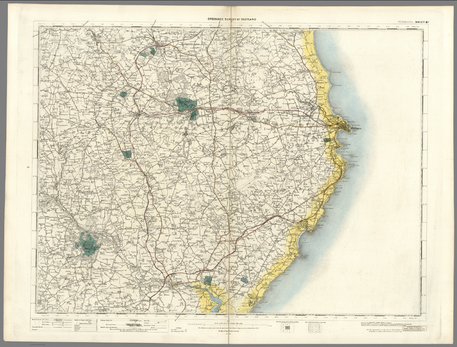 Volume 2: Sheet 87 - Peterhead - David Rumsey Historical Map Collection