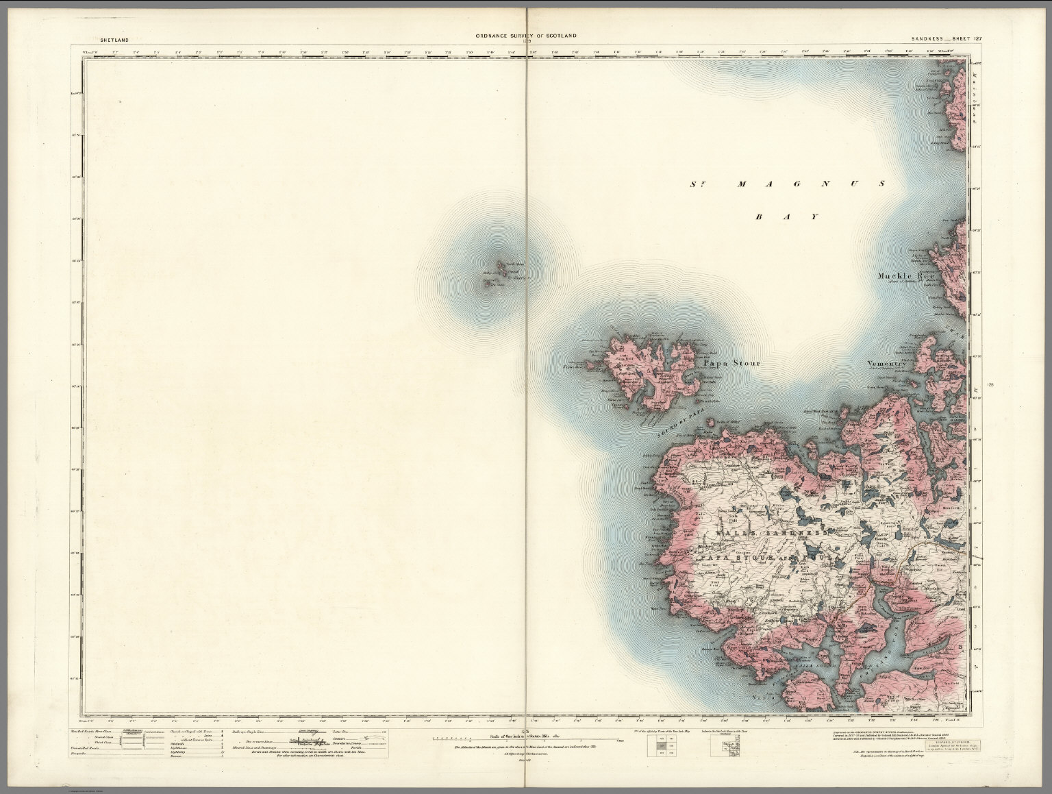 Volume 3: Sheet 127 - Sandness - David Rumsey Historical Map Collection