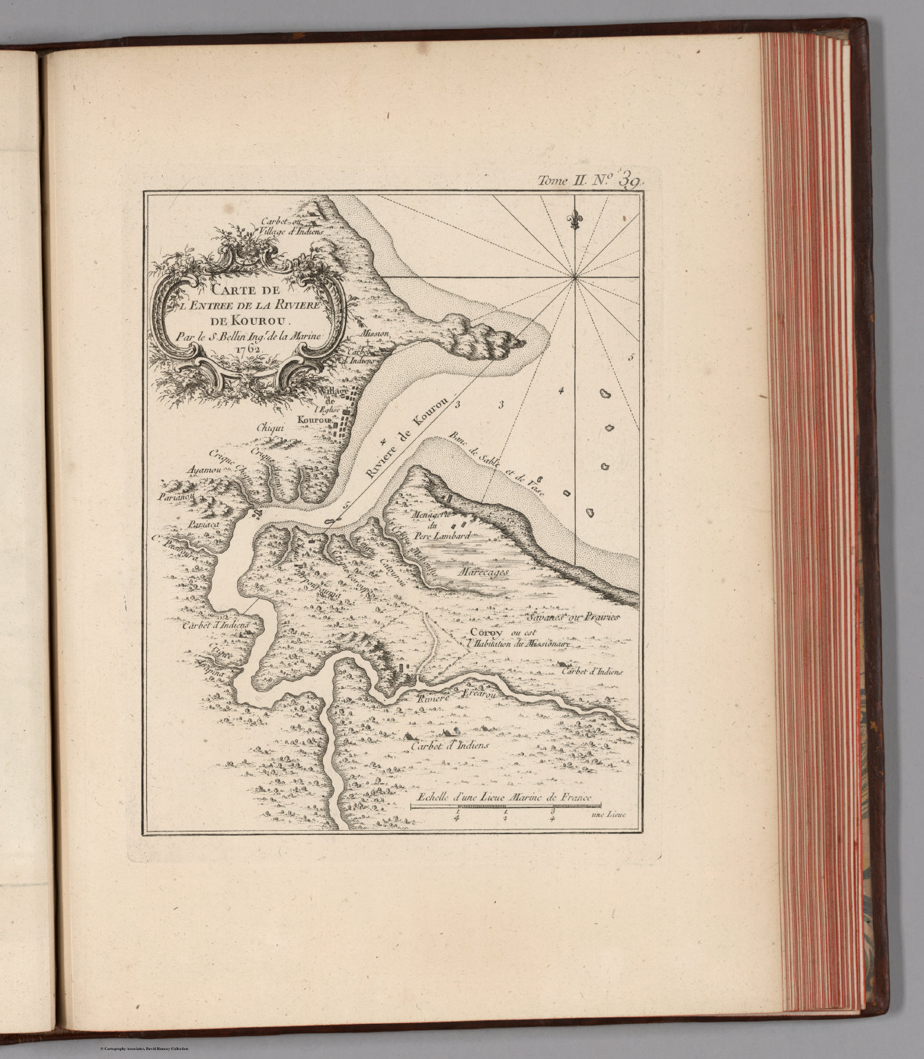 Carte De L'Entree De La Riviere De Kourou - David Rumsey Historical Map ...