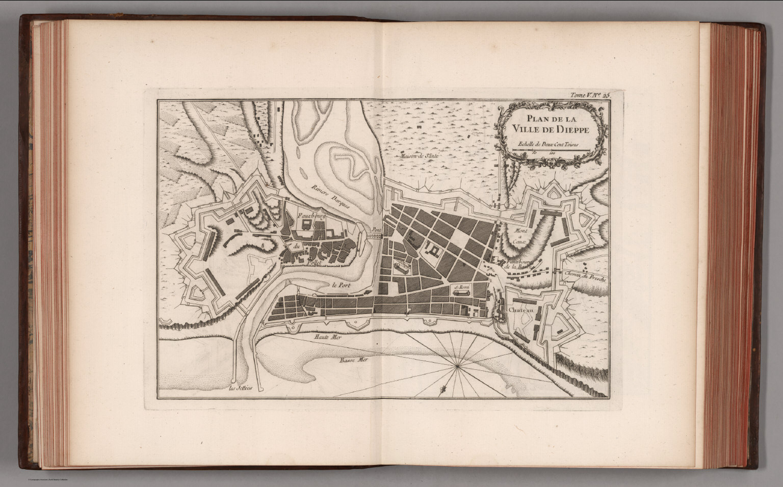 Plan de la ville de Dieppe. - David Rumsey Historical Map Collection