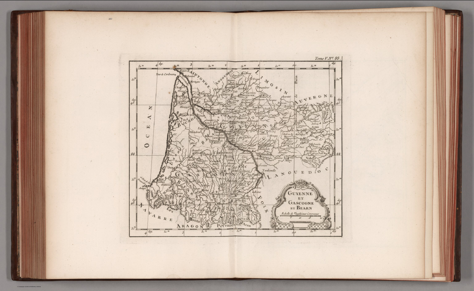 Guyenne et Gascogne et Bearn. - David Rumsey Historical Map Collection