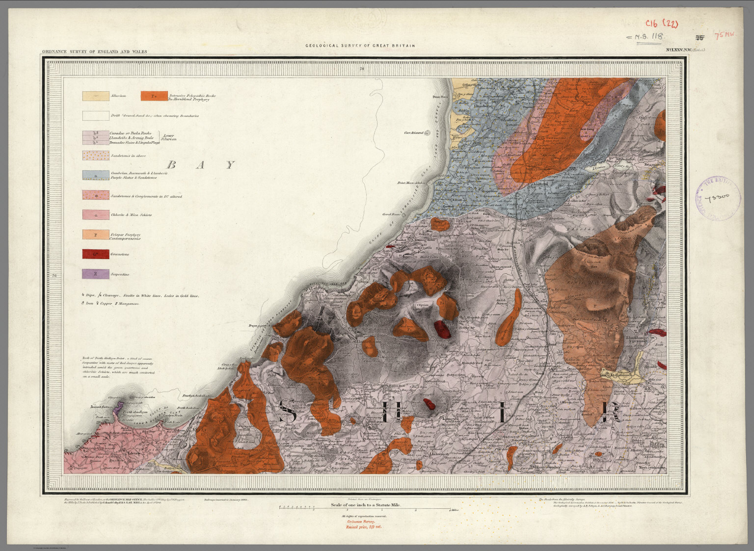 75. Harlech, NW Quad. - David Rumsey Historical Map Collection