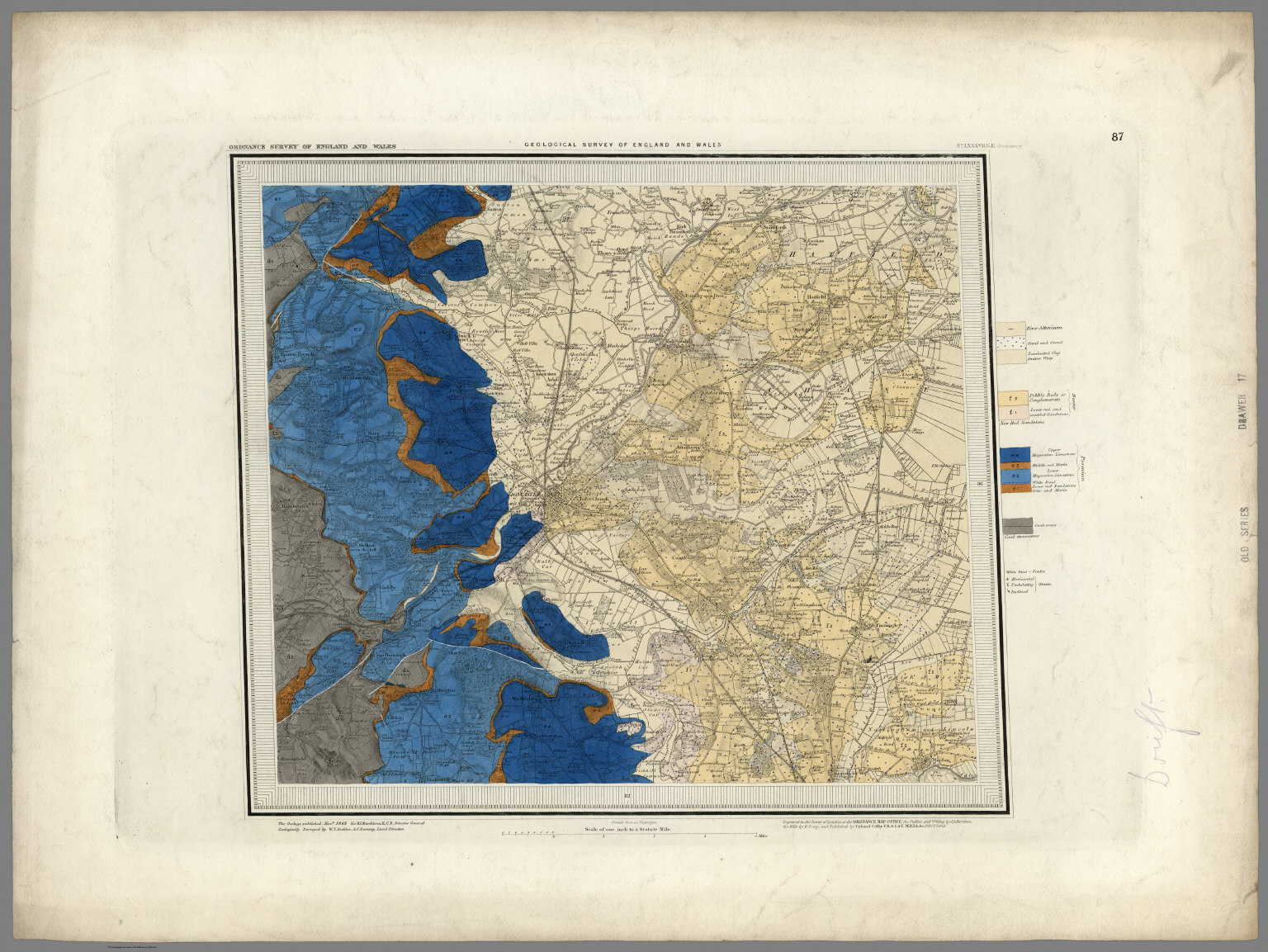 87. Doncaster, SE Quad. - David Rumsey Historical Map Collection