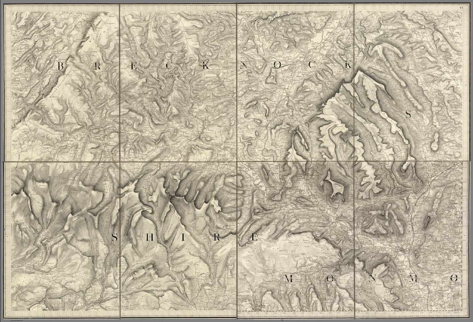 42. Brecon. - David Rumsey Historical Map Collection