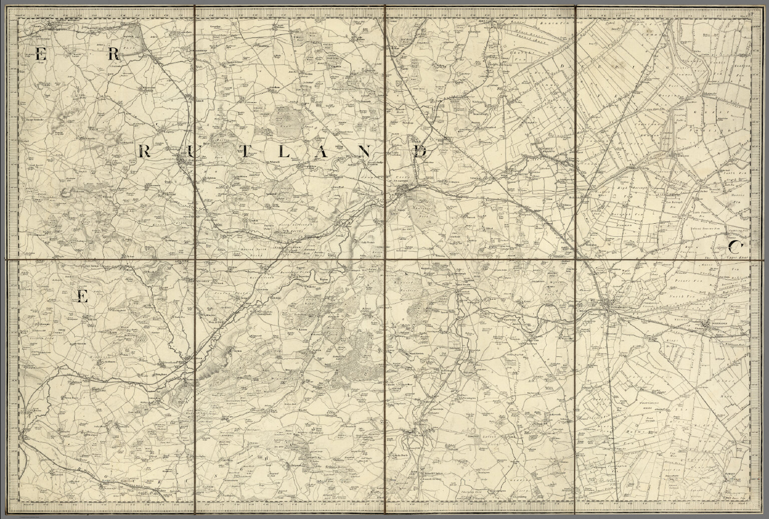 64. Oakham. - David Rumsey Historical Map Collection