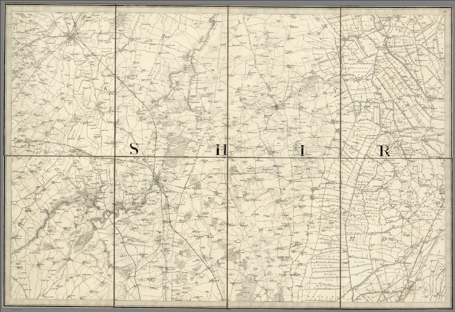70. Sleaford. - David Rumsey Historical Map Collection